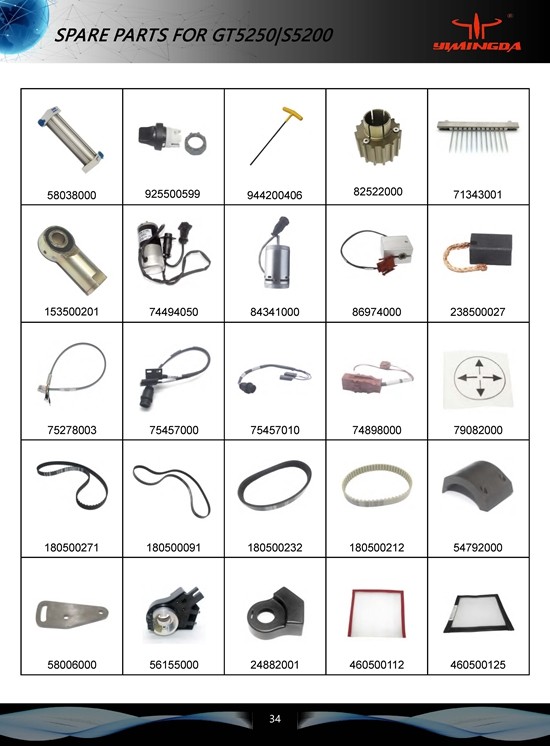 Retainer Auto Cutter Parts PN 776101049 External Series For Cutter