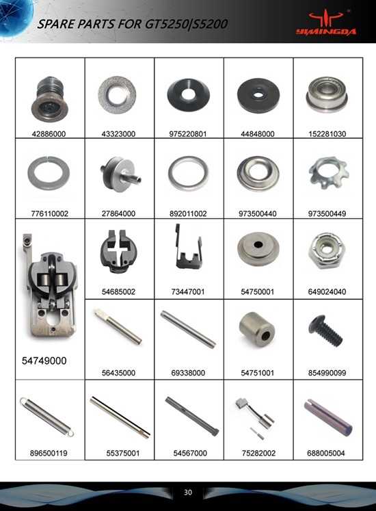Retainer Auto Cutter Parts PN 776101049 External Series For Cutter